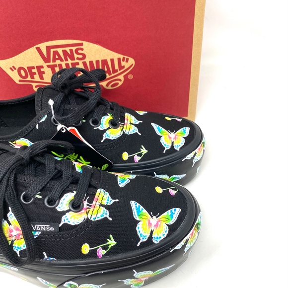 Vans | Shoes | Vans Authentic Stackform Platform Low Top Black Canvas ...